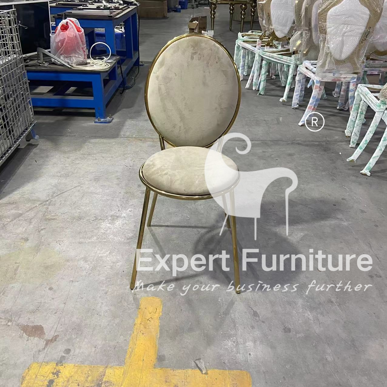 Modern design velvet event chair dining chairs wedding chairs with ...