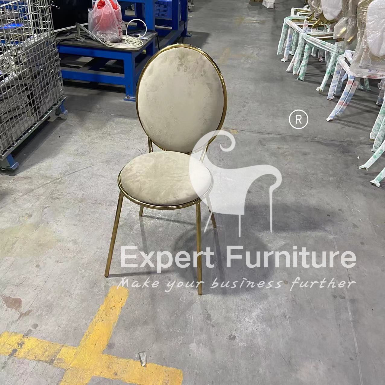 Modern design velvet event chair dining chairs wedding chairs with ...